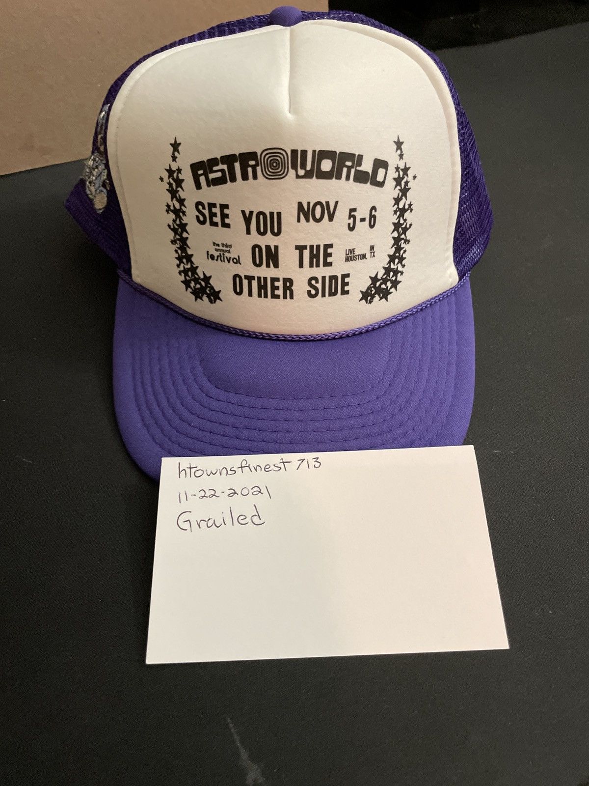 Travis Scott Travis Scott 2021 Houston Astroworld Hat | Grailed