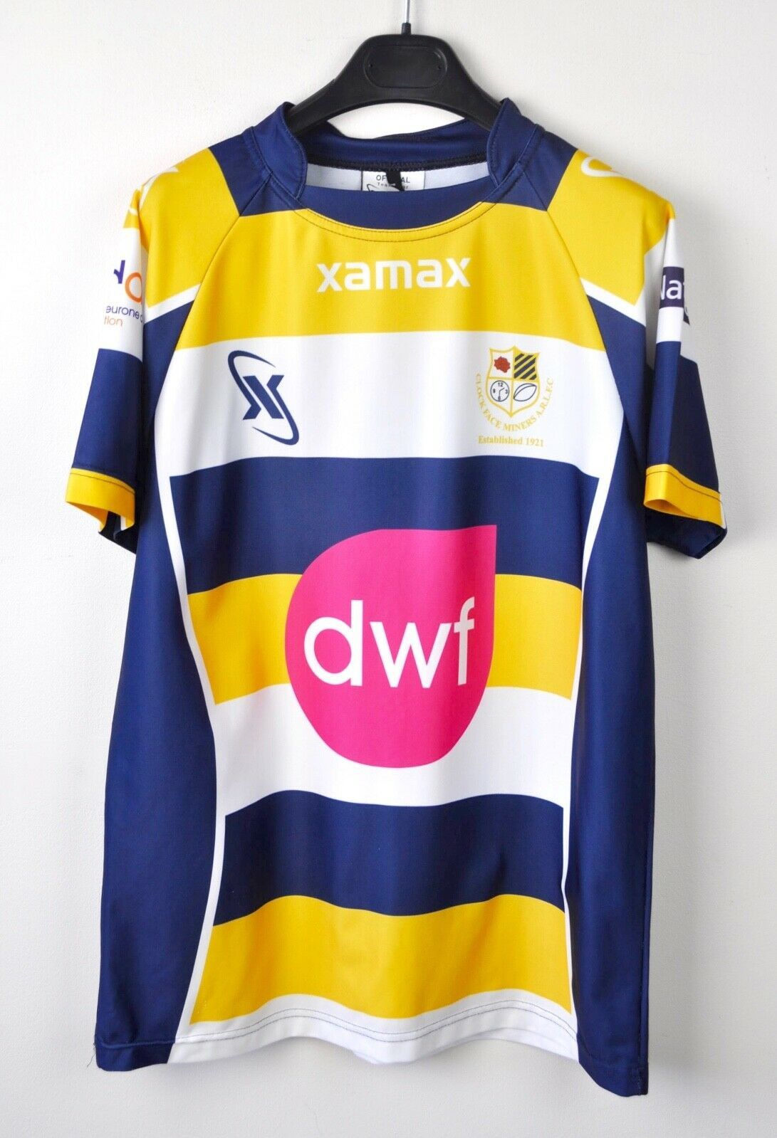 Designer × England Rugby League × Very Rare CLOCK FACE MINERS Rugby ...