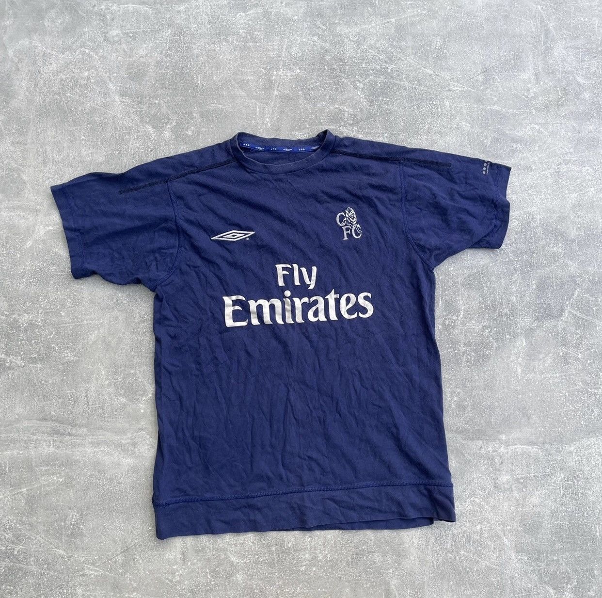 Vintage UMBRO FLY EMIRATES CHELSEA VINTAGE T-SHIRT JERSEY | Grailed