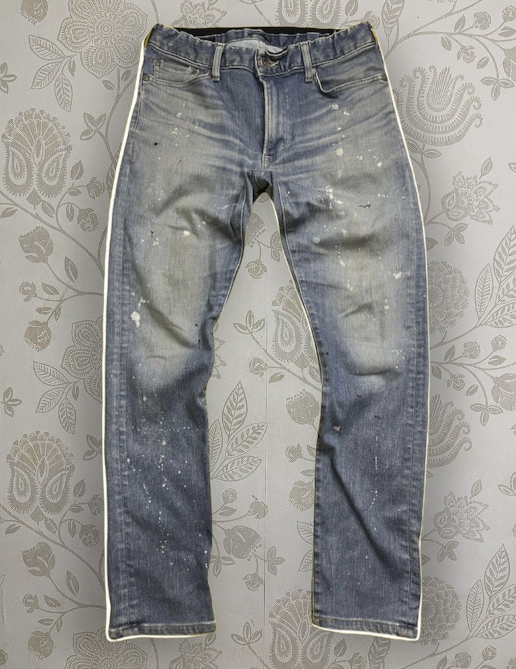 Edwin × junhashimoto STEALS JUNHASHIMOTO X EDWIN PAINT WORKS DENIM DESIGN | Grailed