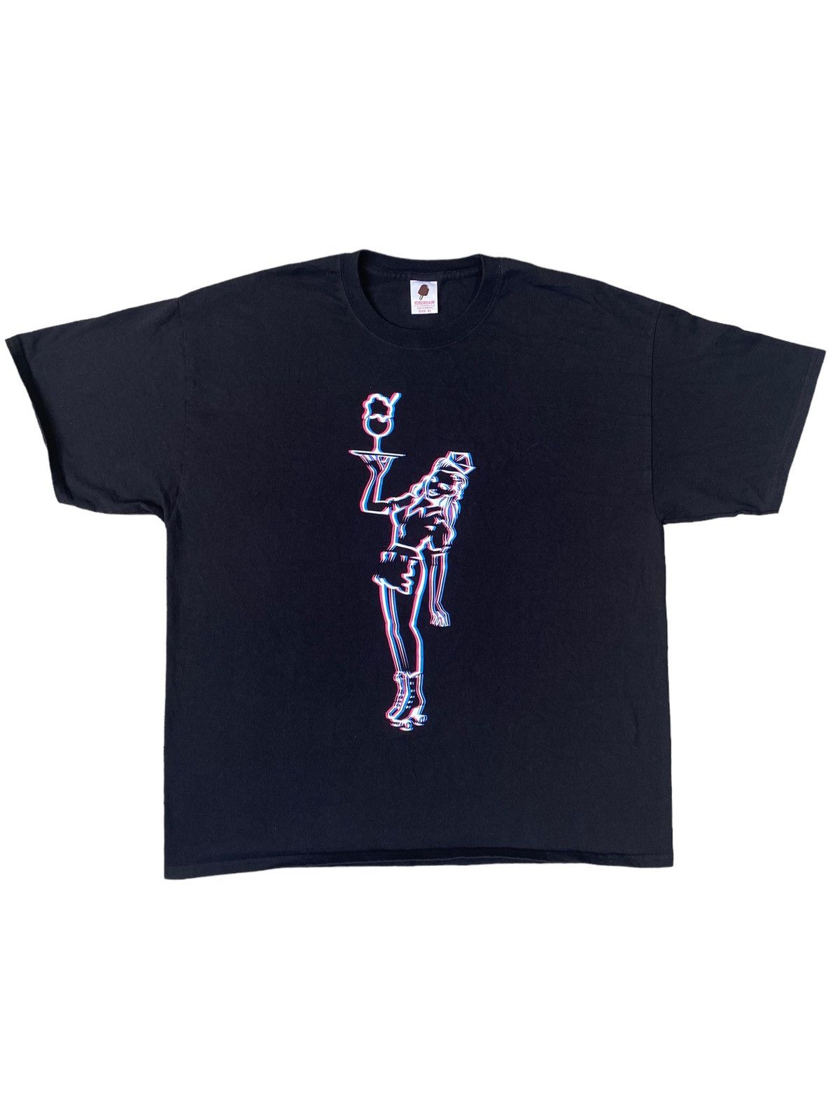 Icecream × Streetwear × Vintage Vintage Y2K ice cream neon pin up girl ...