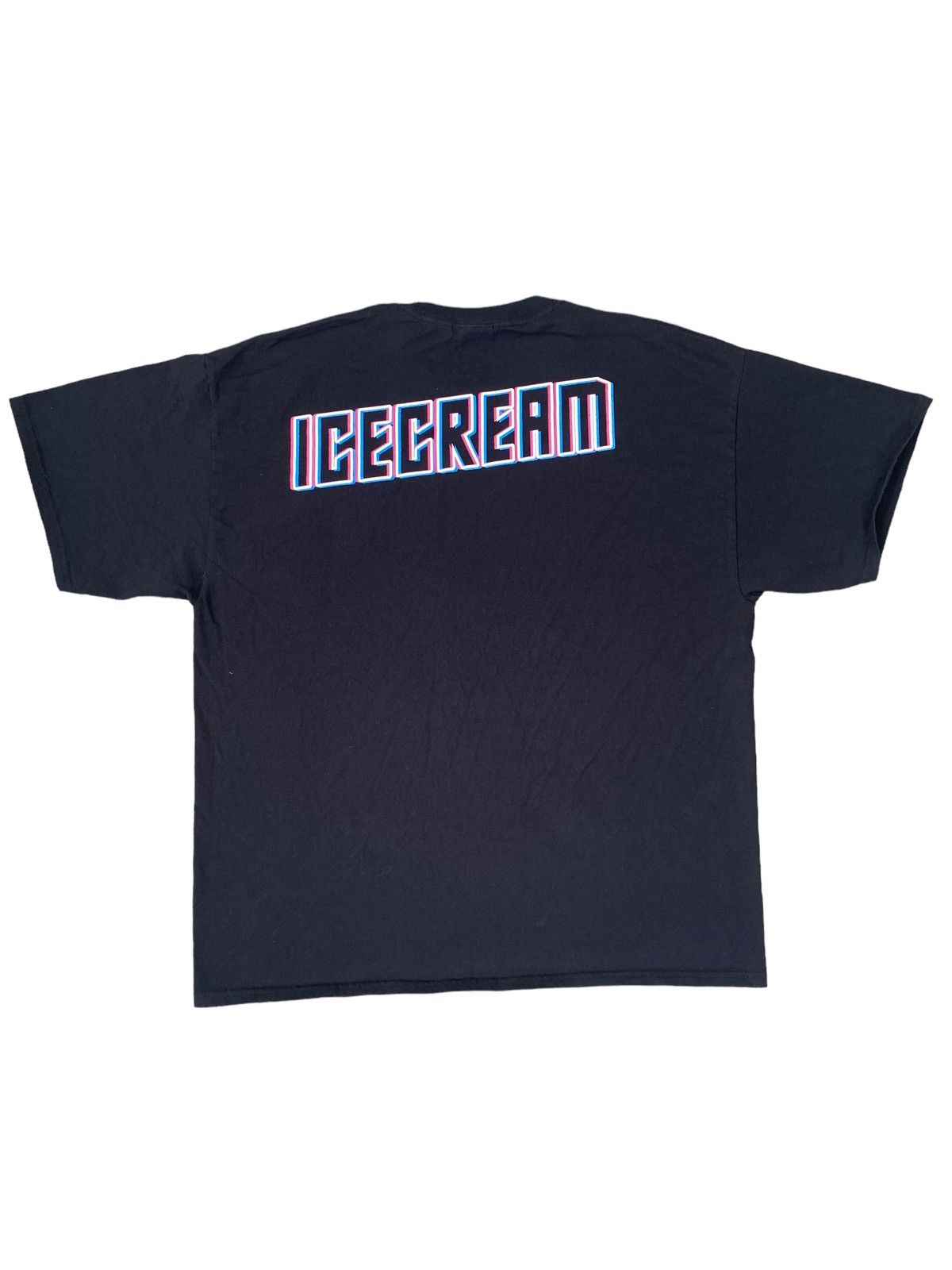 Vintage Vintage Y2K ice cream neon pin up girl graphic tshirt | Grailed