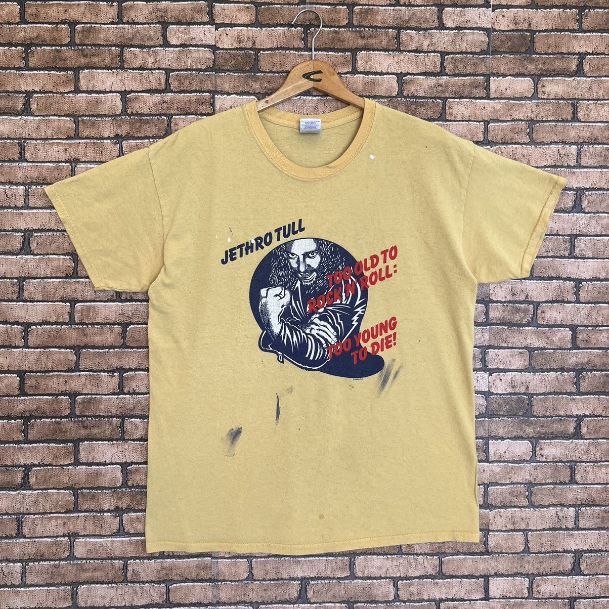 Vintage Vintage British Rock Band X Jethro Tull Too Young To Die | Grailed