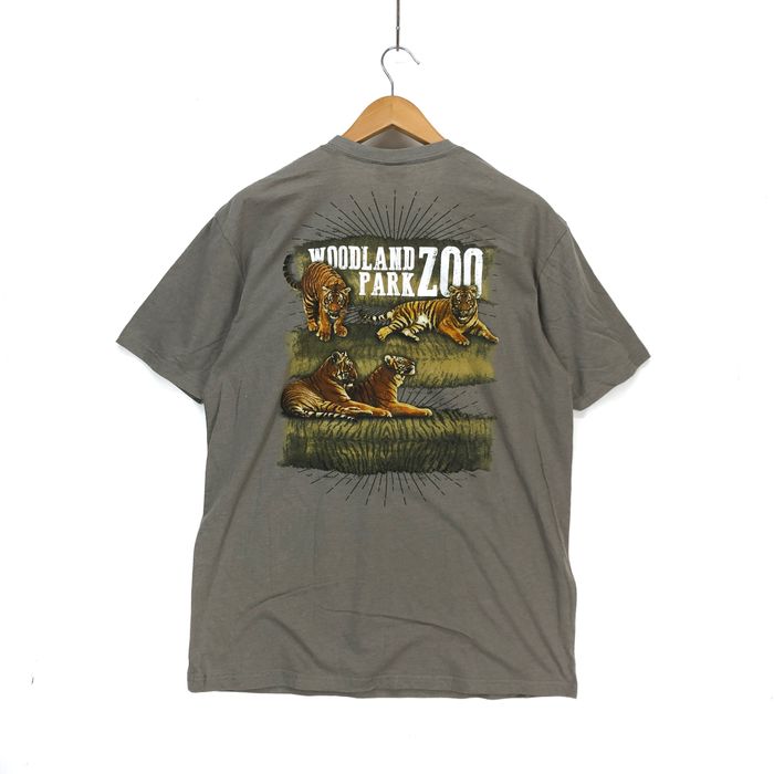 Animal Tee Vintage WOODLAND PARK ZOO Nice Design T Shirt #1628-60 | Grailed