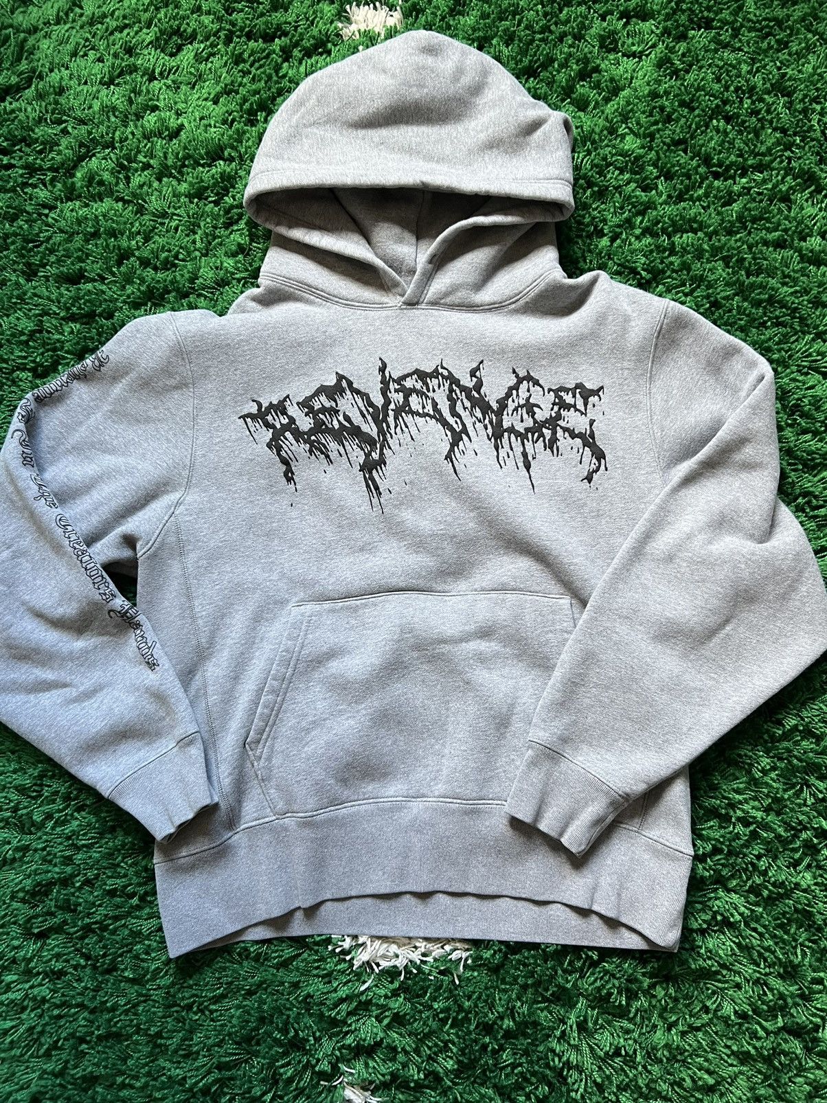 Revenge Revenge Lightning Drip Hoodie | Grailed