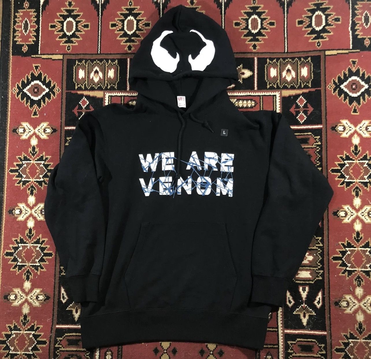 Marvel Comics × Uniqlo Uniqlo Marvel Venom Hoodie NWT | Grailed