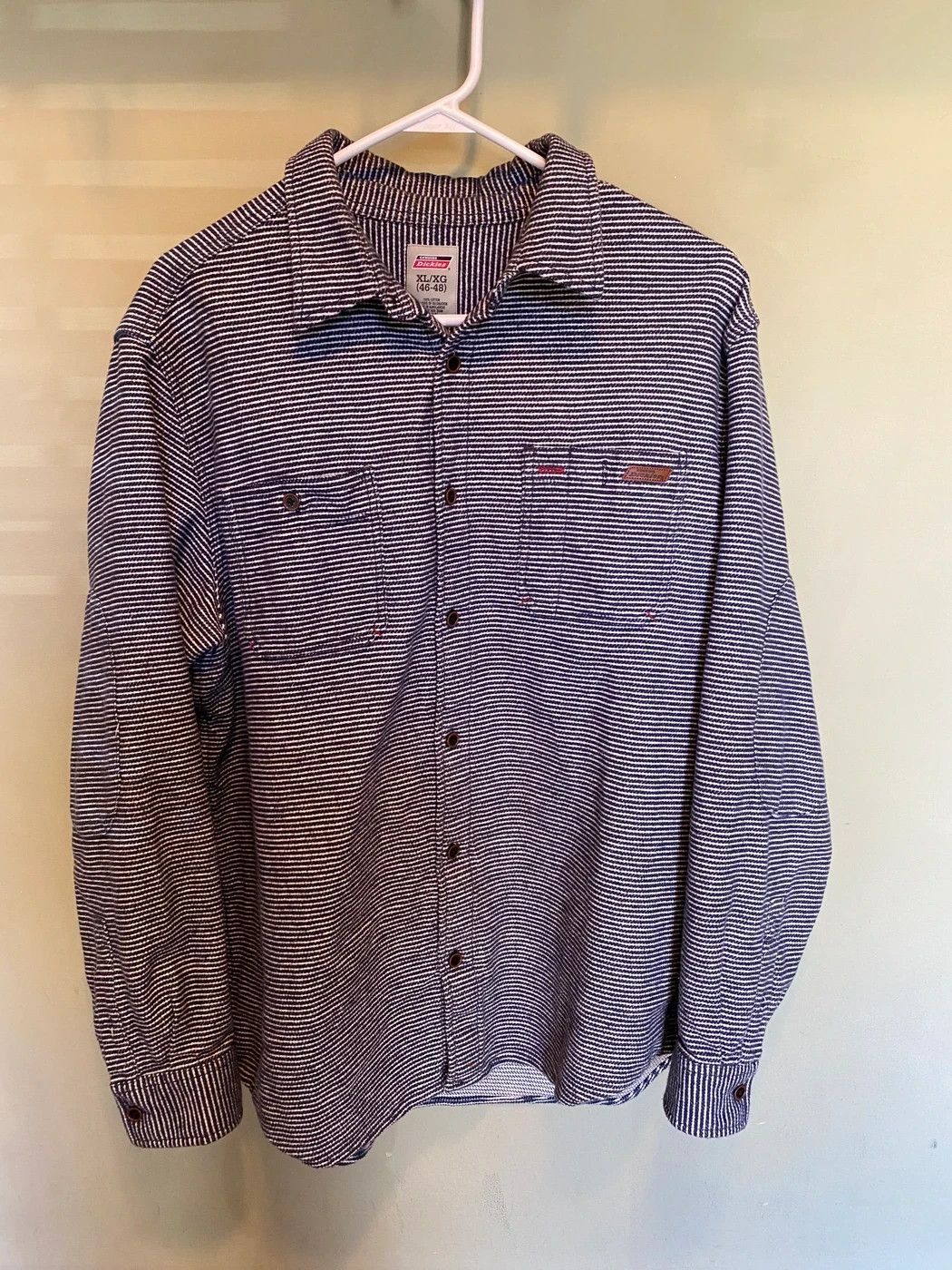 Dickies Vintage Hickory Stripe Work Shirt Jacket | Grailed