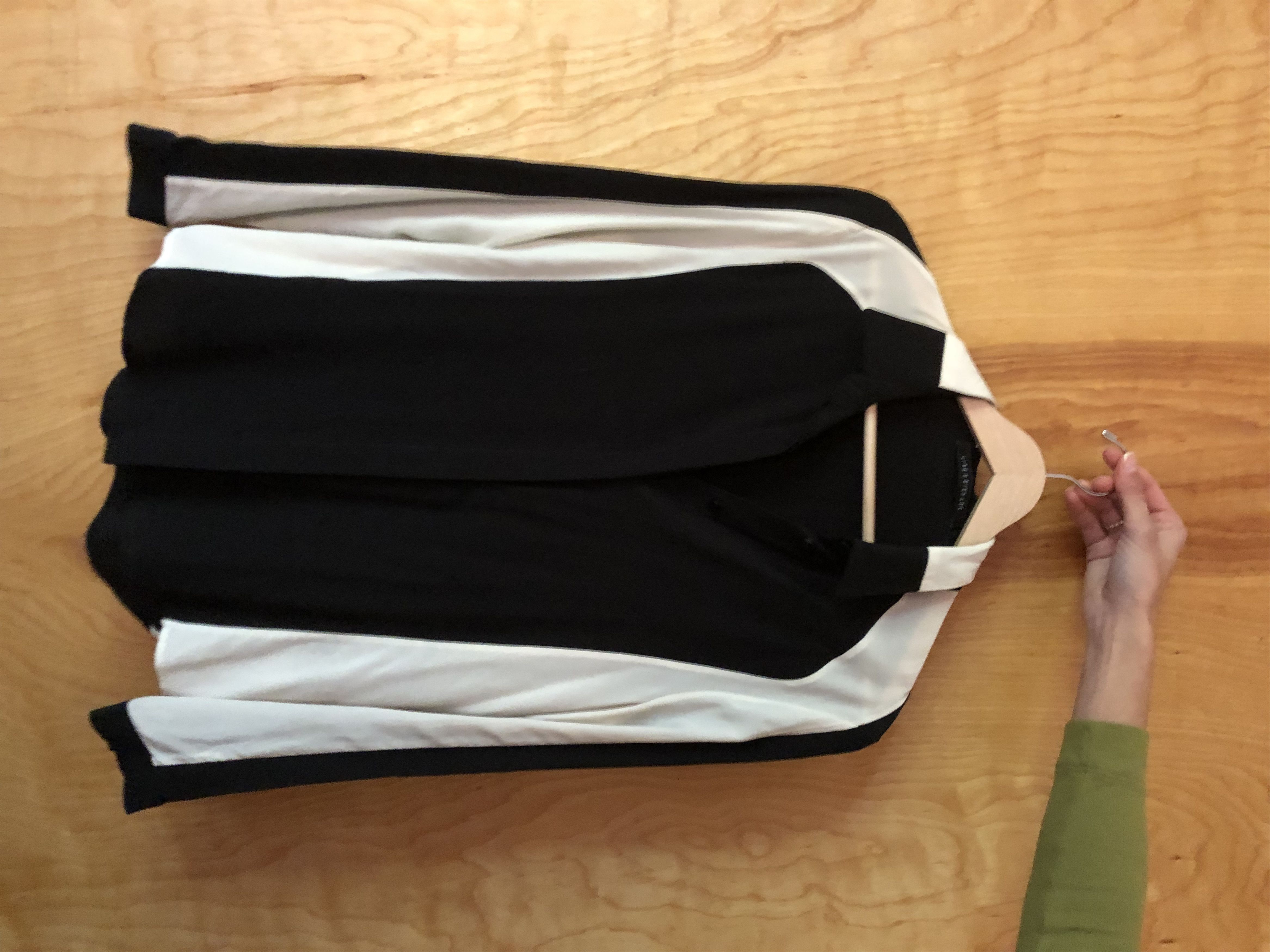 Dion Lee BW Silk Shirt | Grailed