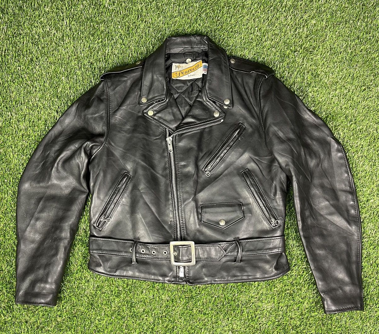 Vintage Vintage Schott Perfecto Motorcycle Jacket Style 118 | Grailed