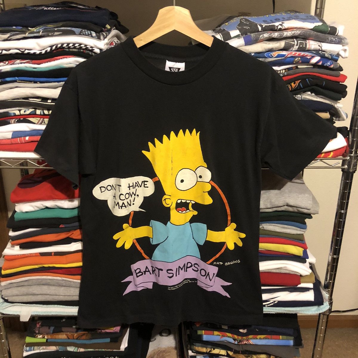 Streetwear × The Simpsons × Vintage Vintage 1990 Bart Simpson tee | Grailed