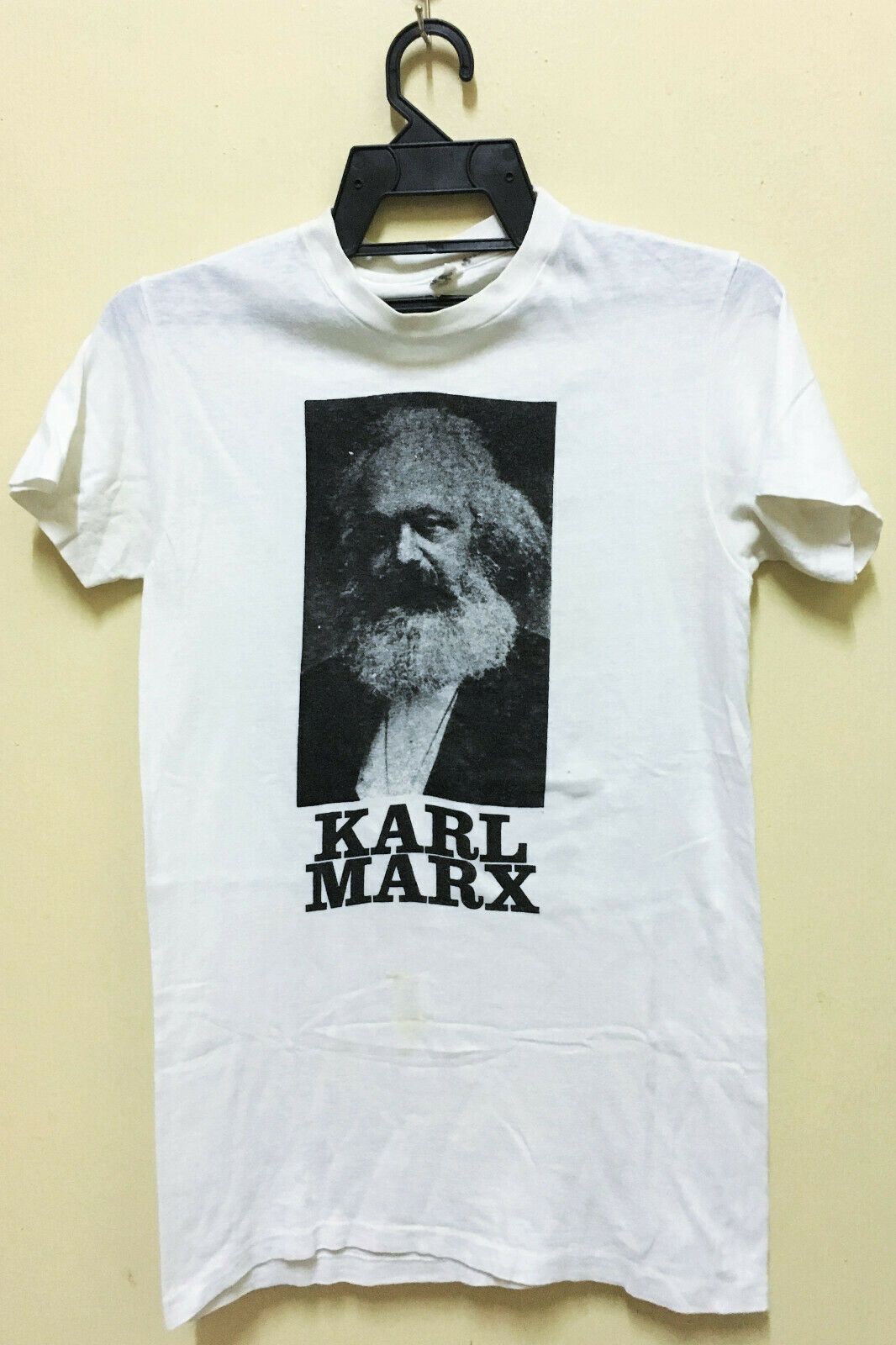Vintage 70s KARL MARX T-SHIRT MARXISM SOCIALIST COMMUNISM PUNK | Grailed
