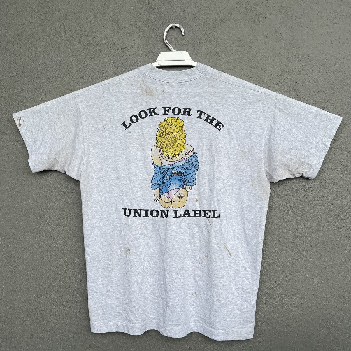 Vintage Vintage 90s Look For The Union Label Union U.S.A Sexy Girl ...