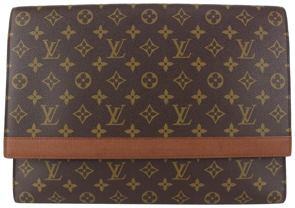 Louis Vuitton Louis Vuitton XL Monogram Folder Portfolio Document ...