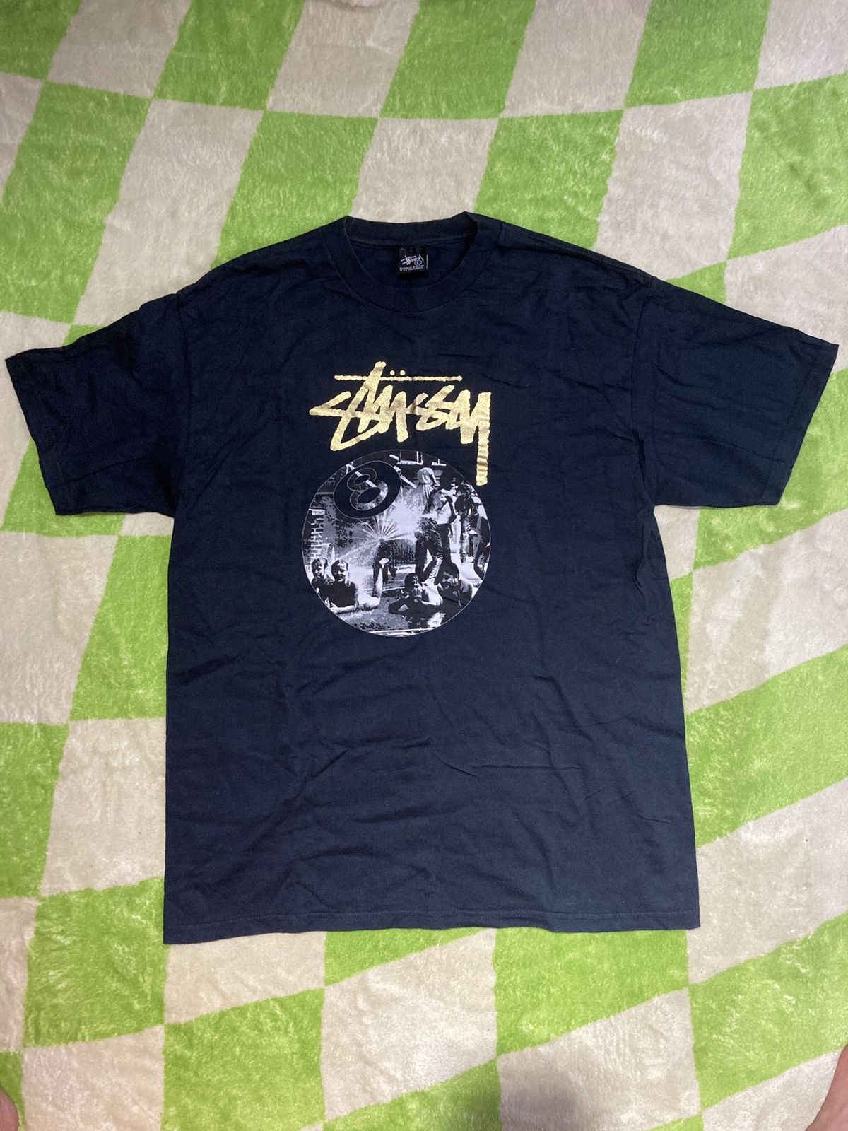 Stussy Limited Vintage Stussy 8 Ball photo NYC Tee | Grailed
