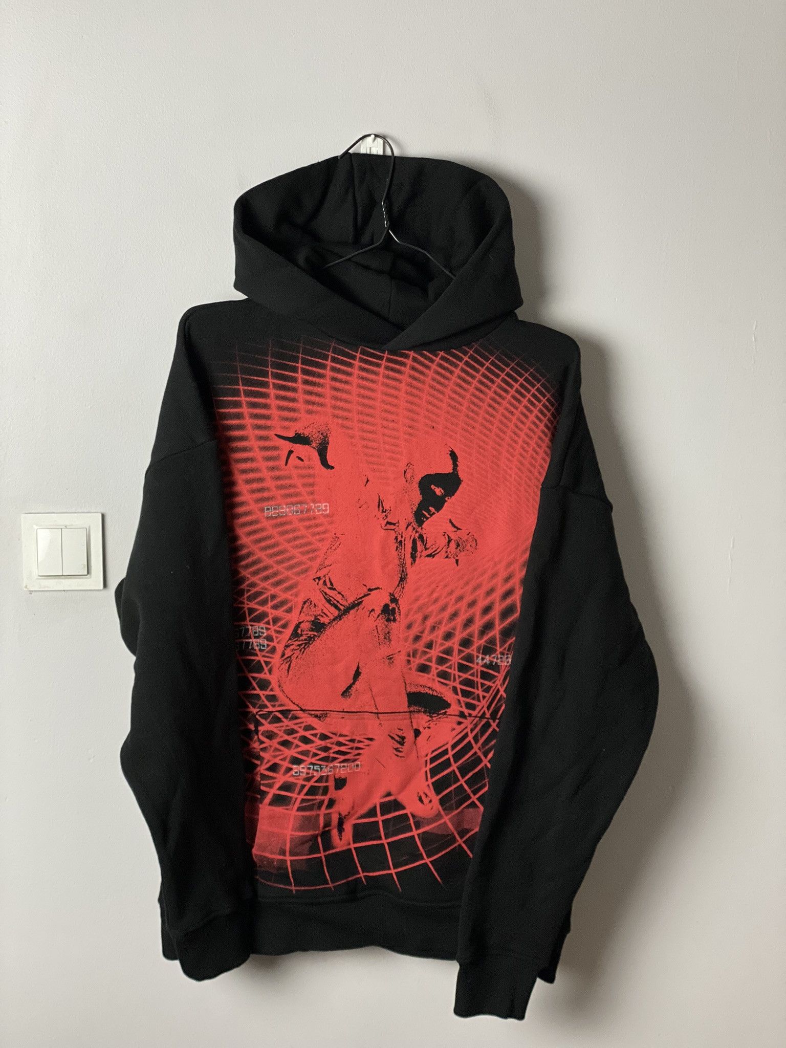 Jaded London Jaded London Matrix printed hoodie | Grailed