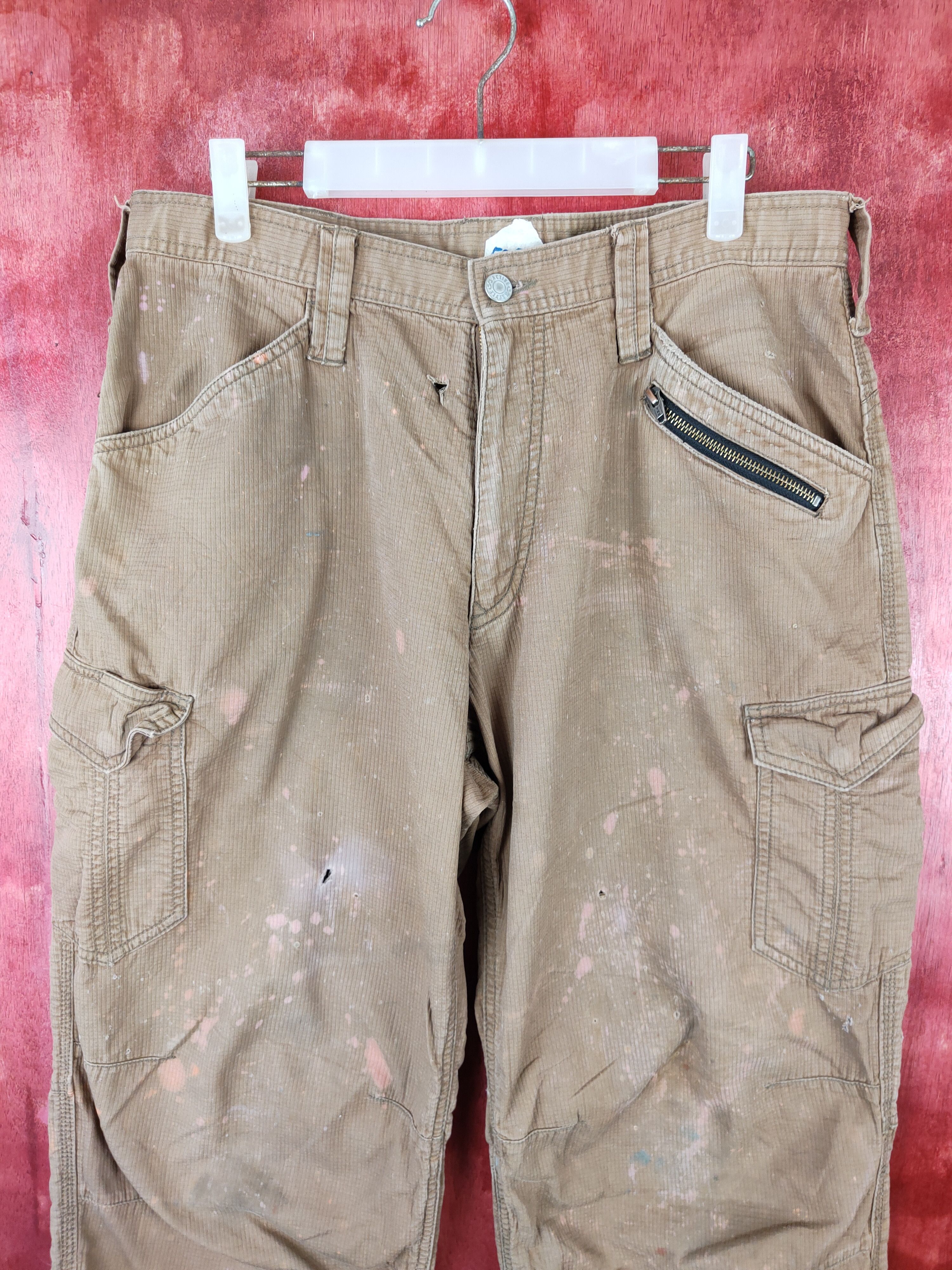 Japanese Brand × Streetwear × Vintage Dogman Brown Multi Pocket ...