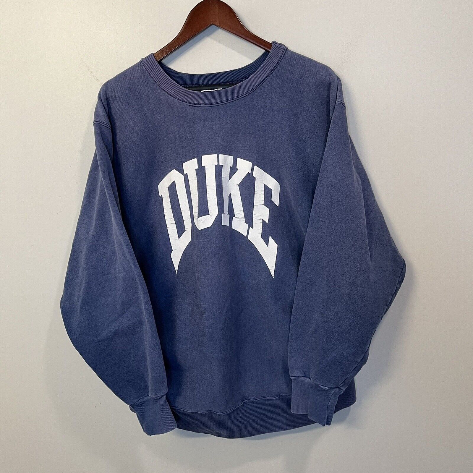 American College × Vintage VTG 90s Duke University Made In USA Logo ...