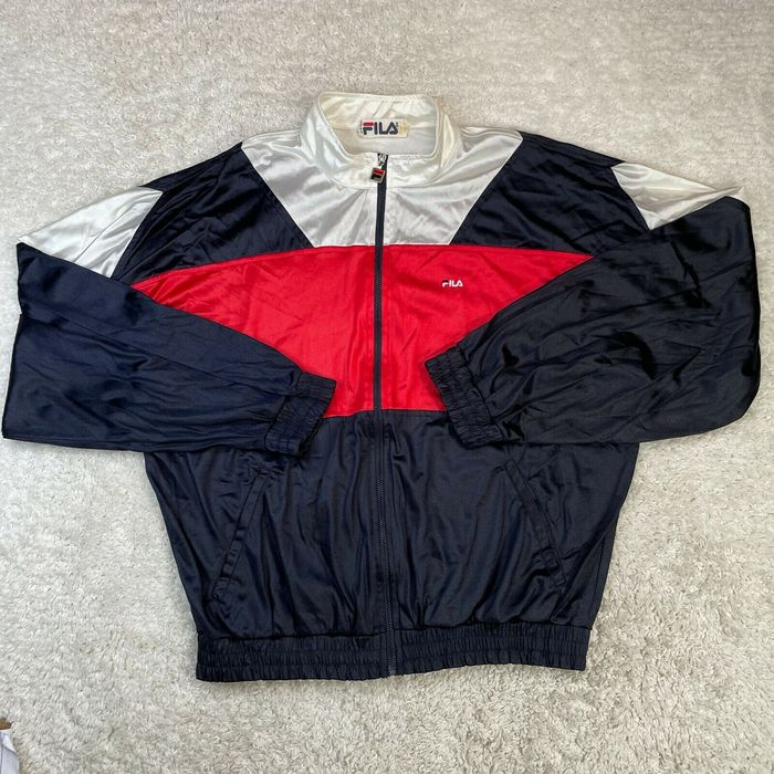 Fila Vintage 70s FILA Jacket Womens 10 Tennis Bjorn Borg Era Colorblock ...