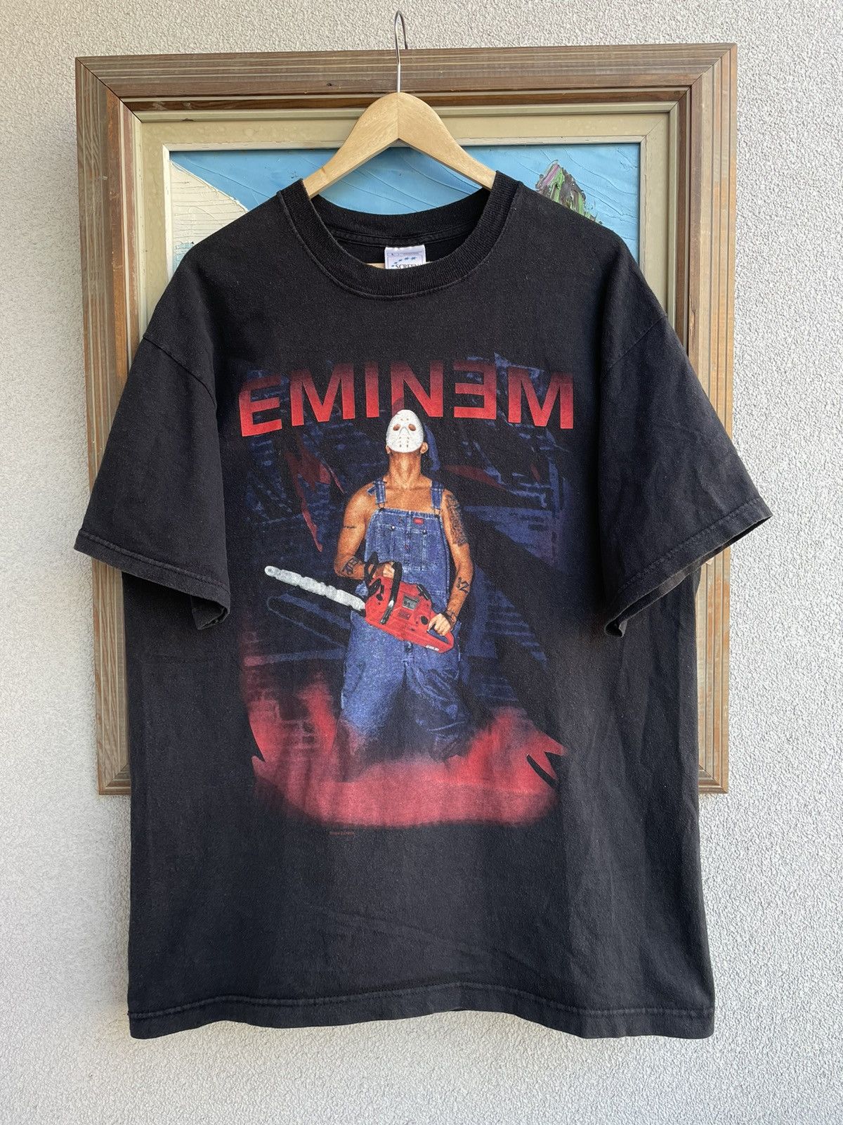 Rap Tees × Tour Tee × Vintage Eminem Vintage Rap Tour Tee Og License ...