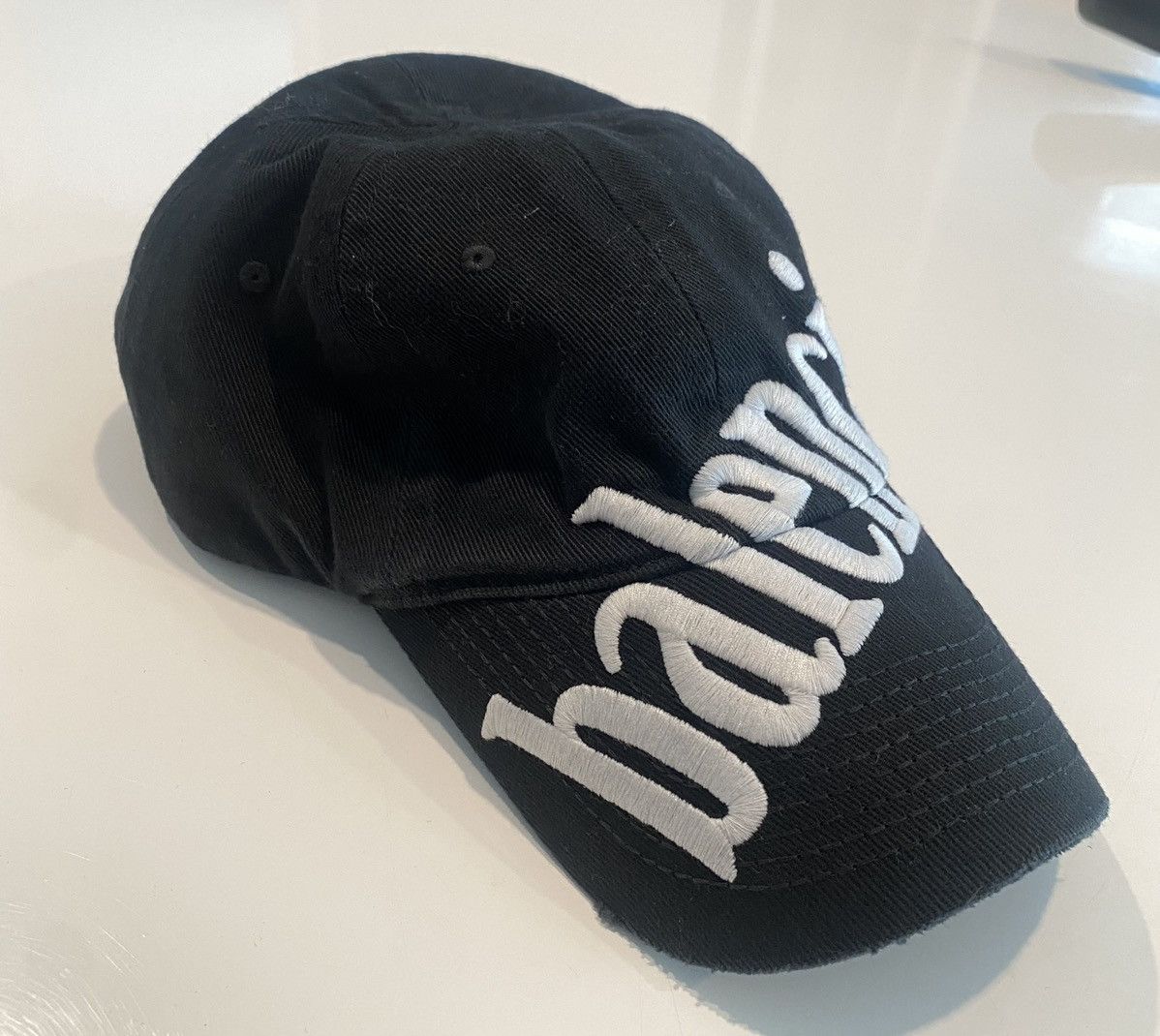 Balenciaga Balenciaga Diagonal logo baseball cap hat | Grailed