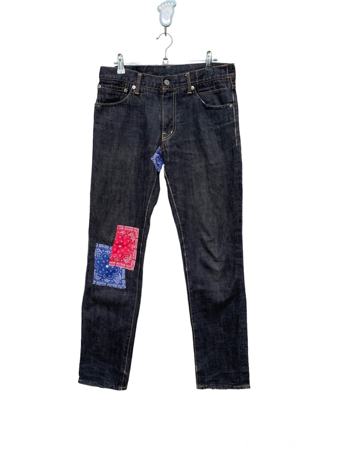 Archival Clothing × Streetwear × Visvim VISVIM CUBISM BANDANA PATCH ONE IN THE WORD | Grailed