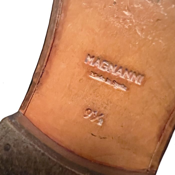 Magnanni $475 MAGNANNI Men's Black Leather Double Monks | Grailed