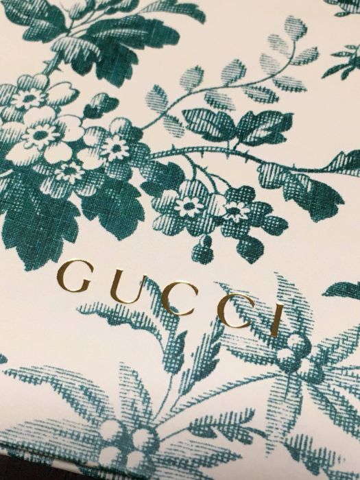 Gucci 🎁 Gucci Logo Notebook Botanical Print Journal monogram | Grailed