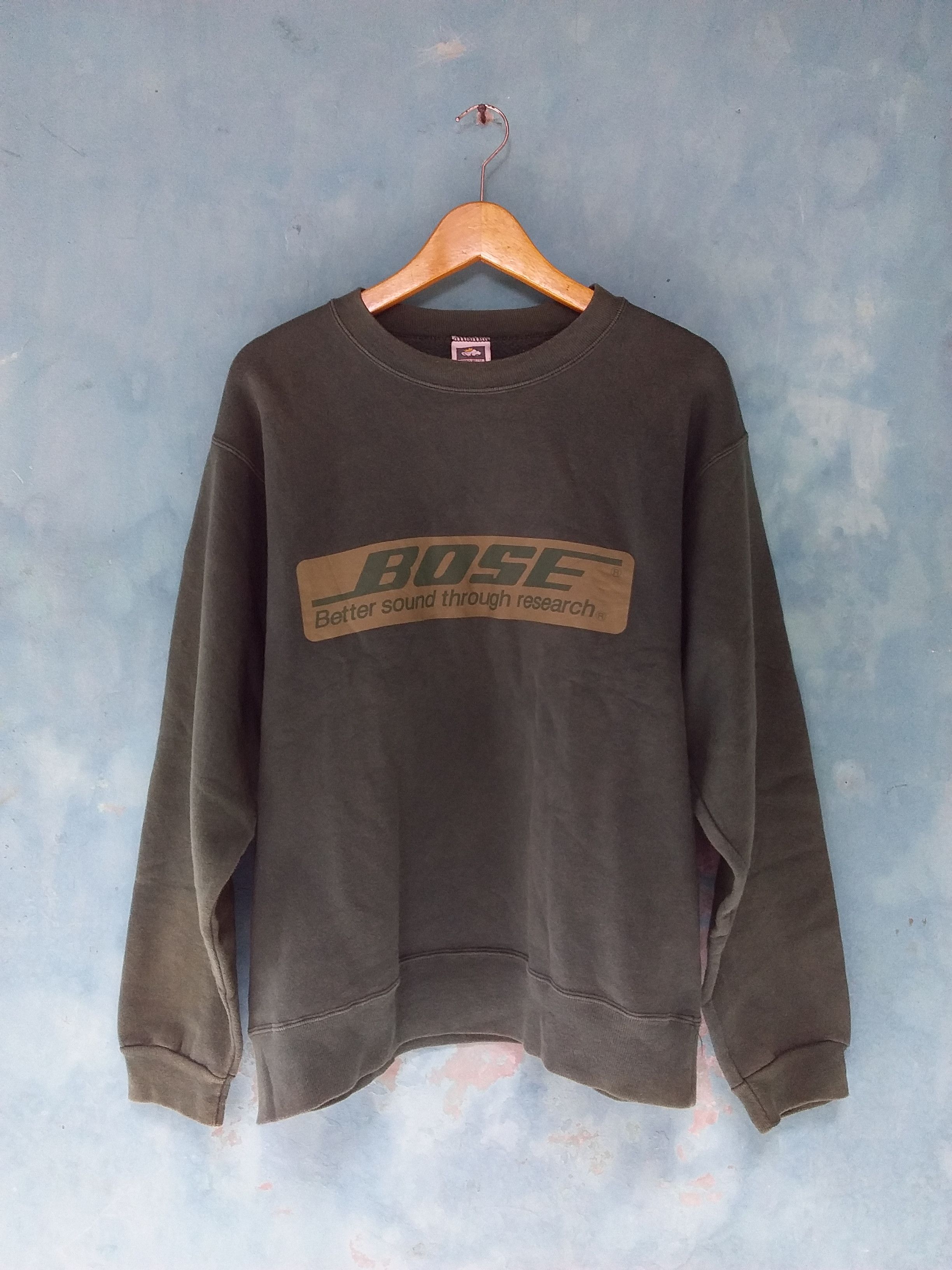 Vintage Vintage 90s BOSE Audio System Aphex Twin Dj music sweatshirt ...