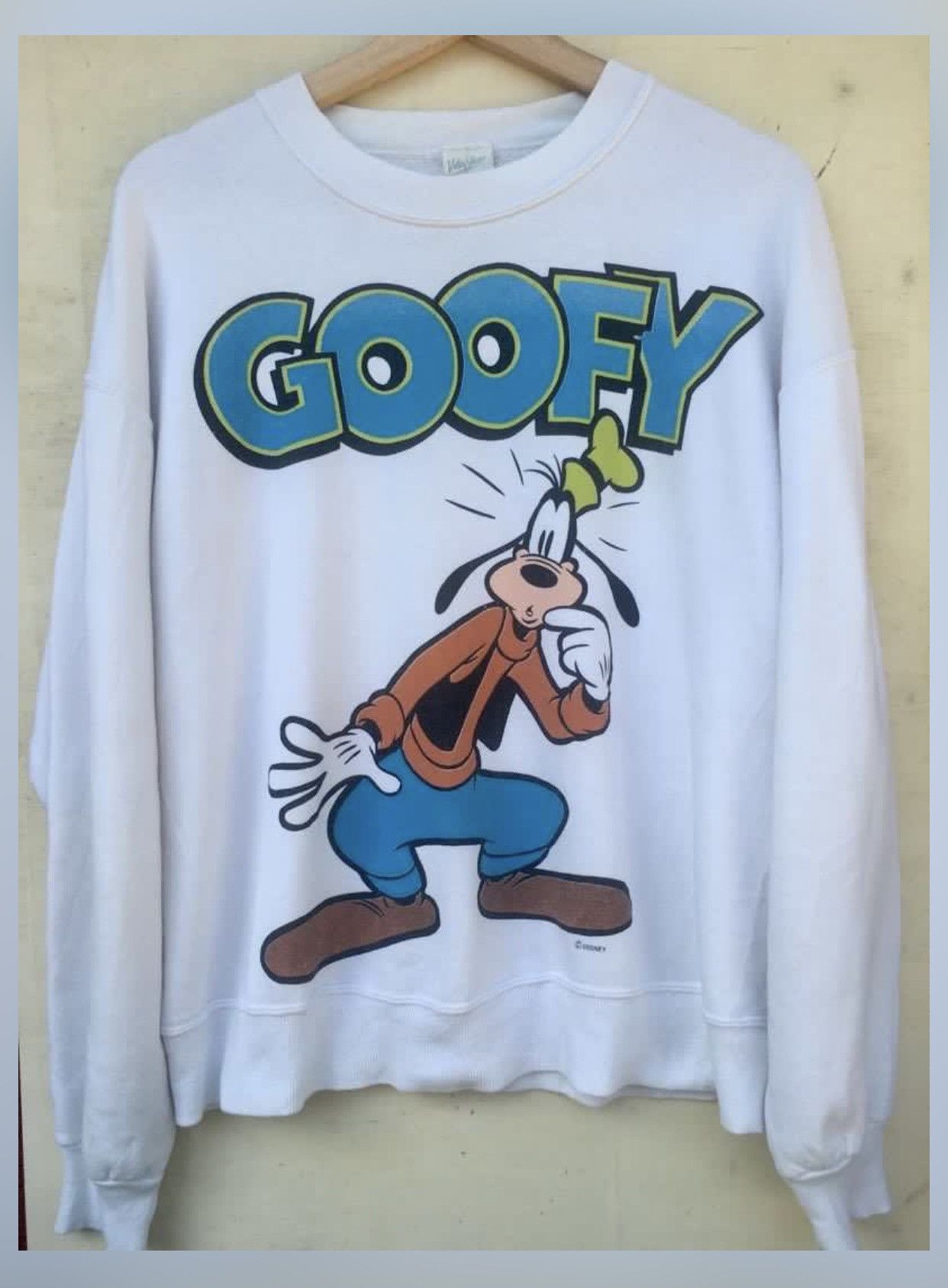 Disney Very rare vintage 90s GOOFY HAH! SHOCKED FACE STREET SKATE | Grailed
