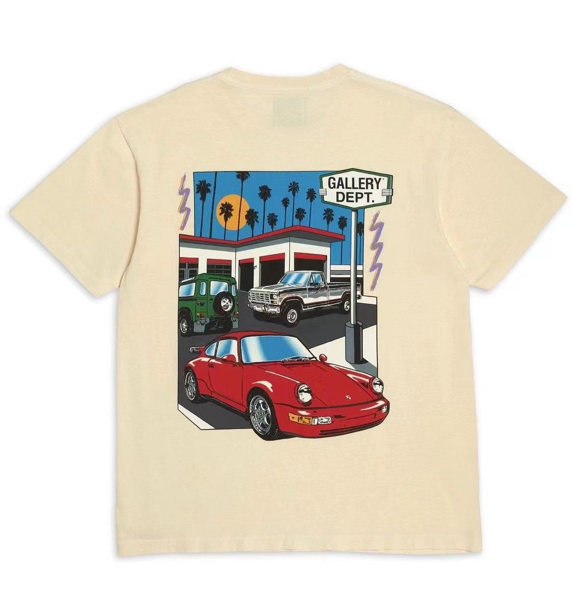 Gallery Dept. drive thru race car tee | Grailed