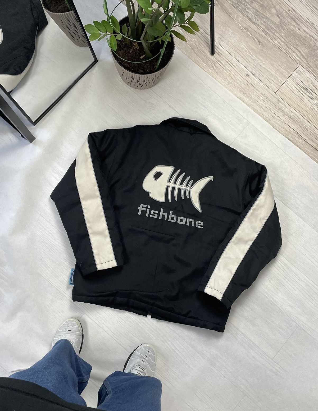 Bronze 56k × Streetwear × Vintage FISHBONE VINTAGE HARRINGTON JACKET ...