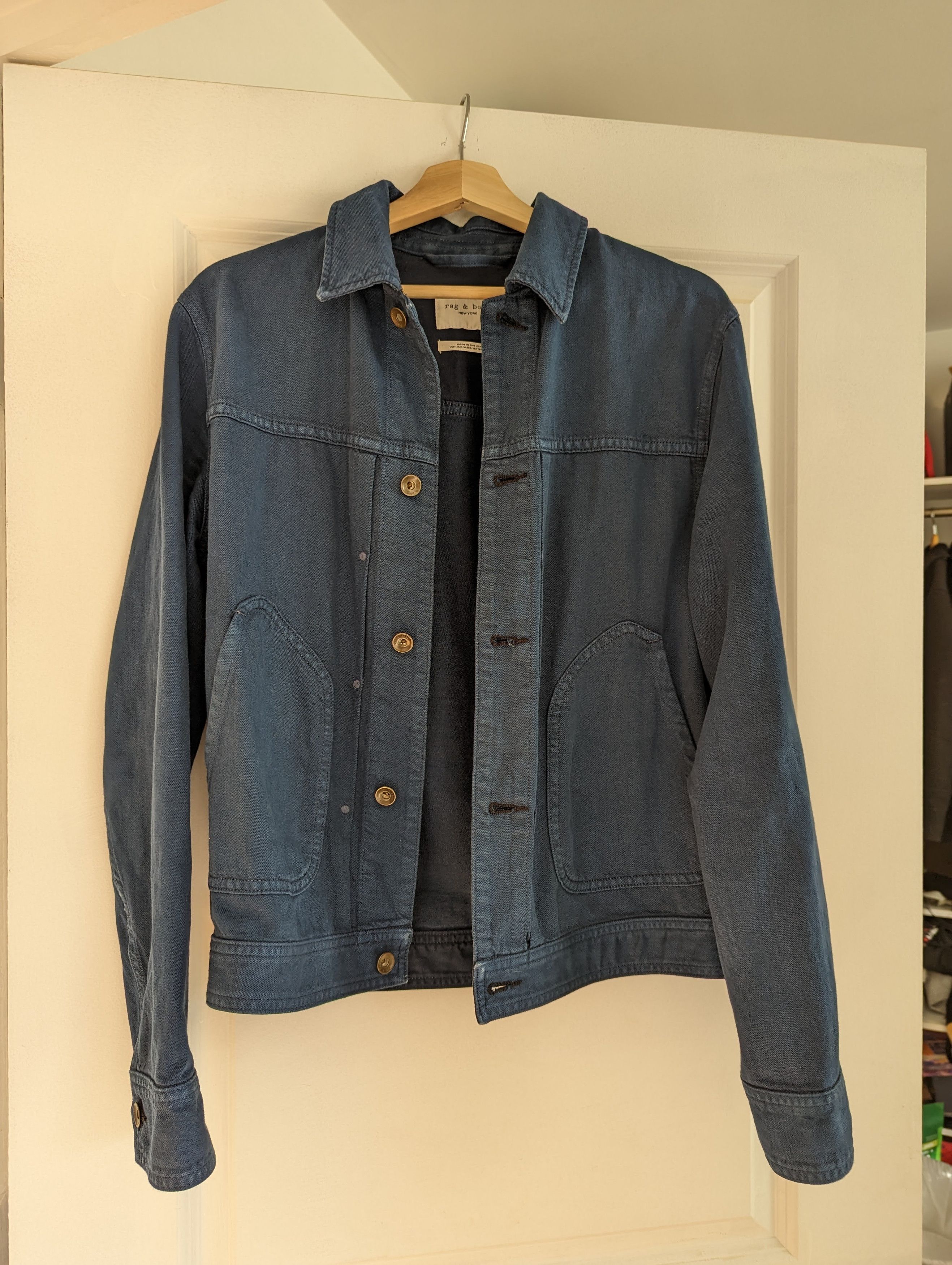 Rag & Bone Hemp Blend Broken Twill Shop Jacket | Grailed