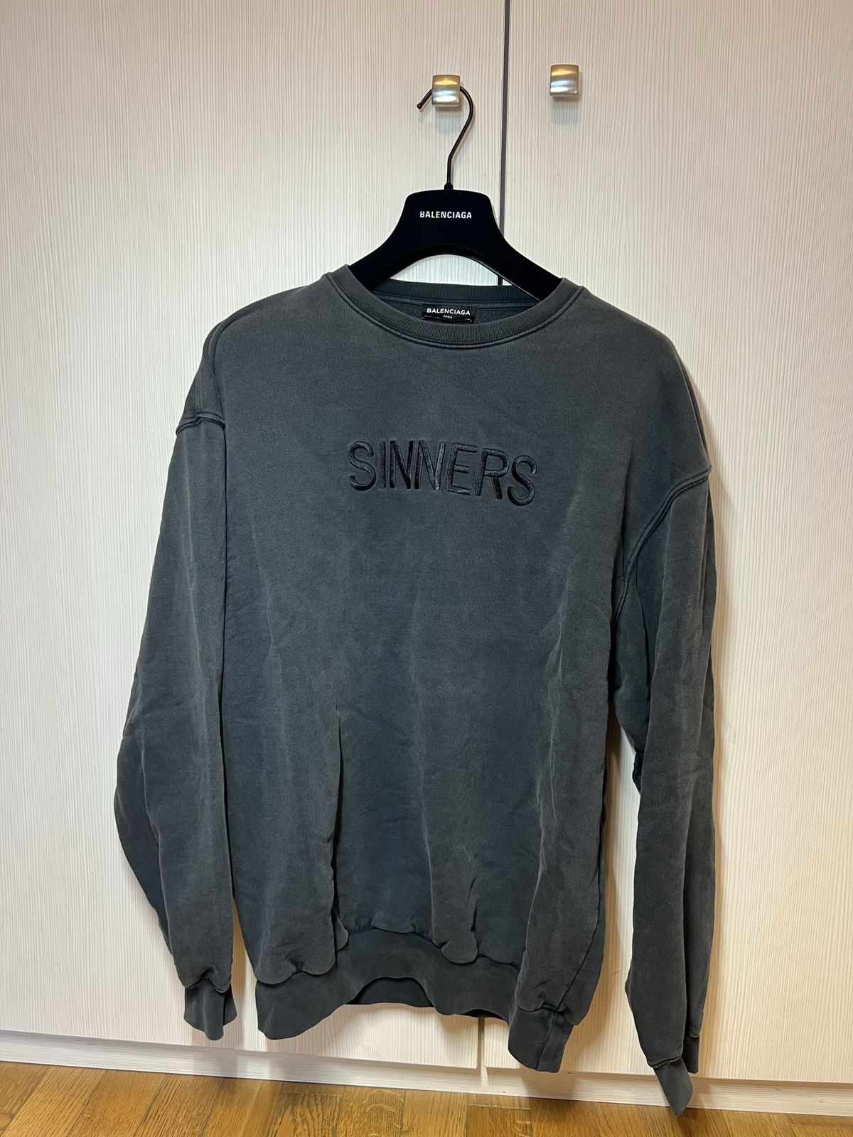 Balenciaga Rare sinners crewneck sweater balenciaga demna carti | Grailed