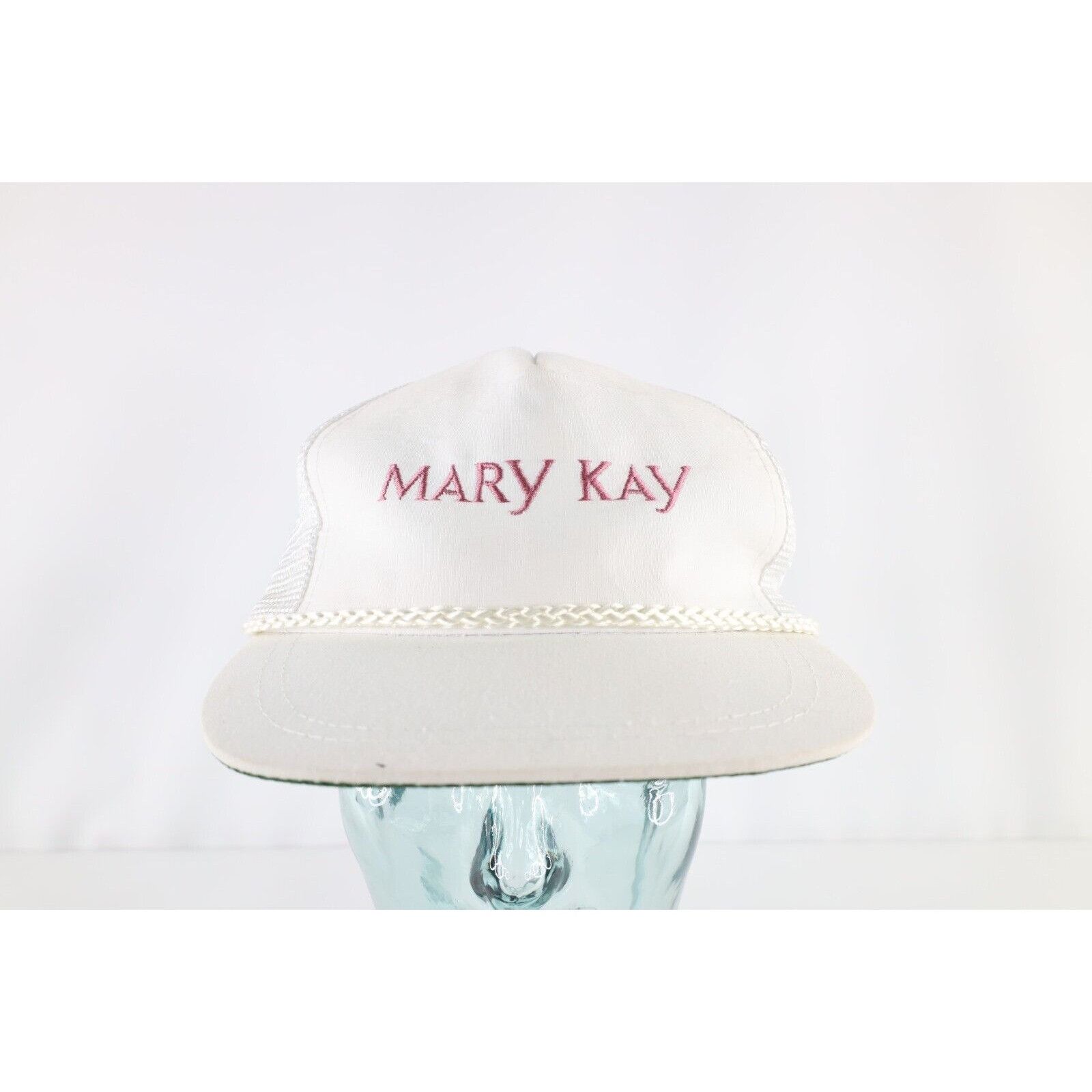 Vintage Vintage 90s Distressed Mary Kay Cosmetics Roped Hat Snapback ...