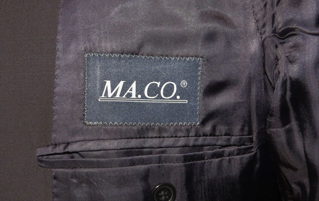 Other MACO Caruso Cerruti Dark Blue Gabardine Two Button Suit 42R | Grailed