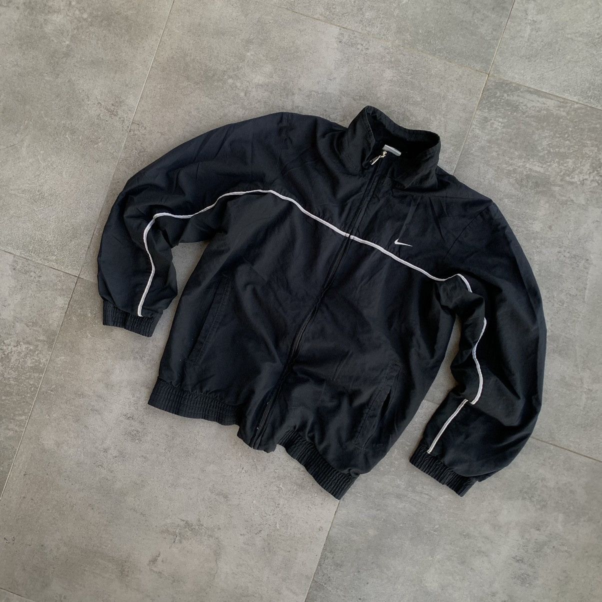 Nike × Vintage Nike Vintage Light jacket S black | Grailed