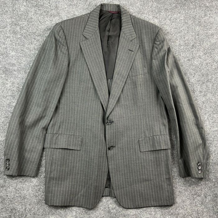 Hart Schaffner Marx Hart Schaffner Marx Men Suit 44L Jacket Gray ...