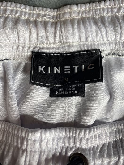 Kinetics Kinetic white marble fundamental shorts sz medium | Grailed