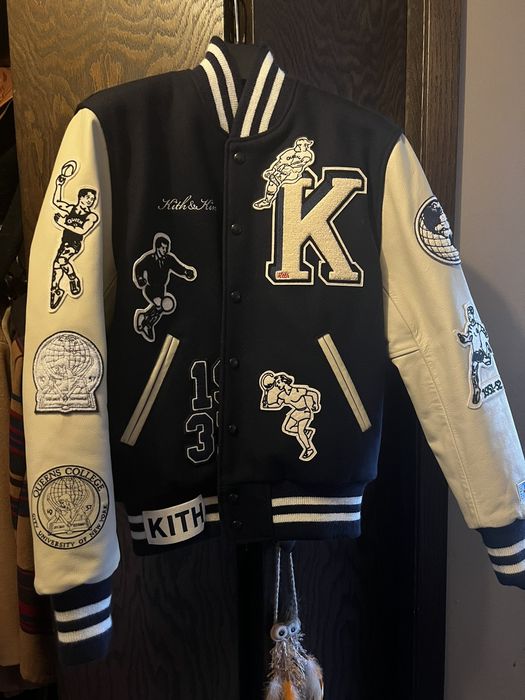 Kith Kith & Russell Athletic for CUNY Varsity Jacket | Grailed