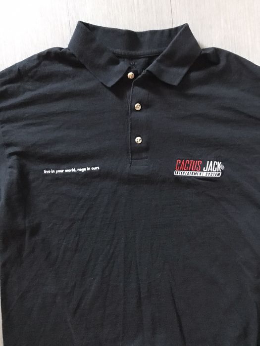 Travis Scott Travis Scott cactus Jack gaming polo | Grailed