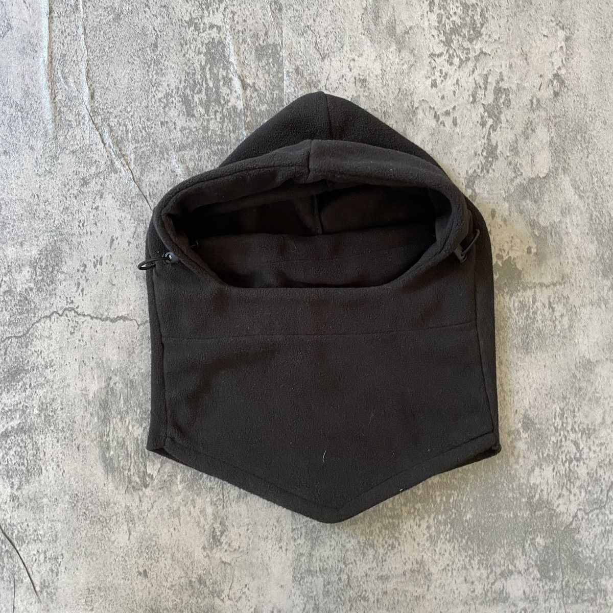 Vintage Vintage y2k 90s Fleece Yeat Balaclava Black Mask Osfa | Grailed