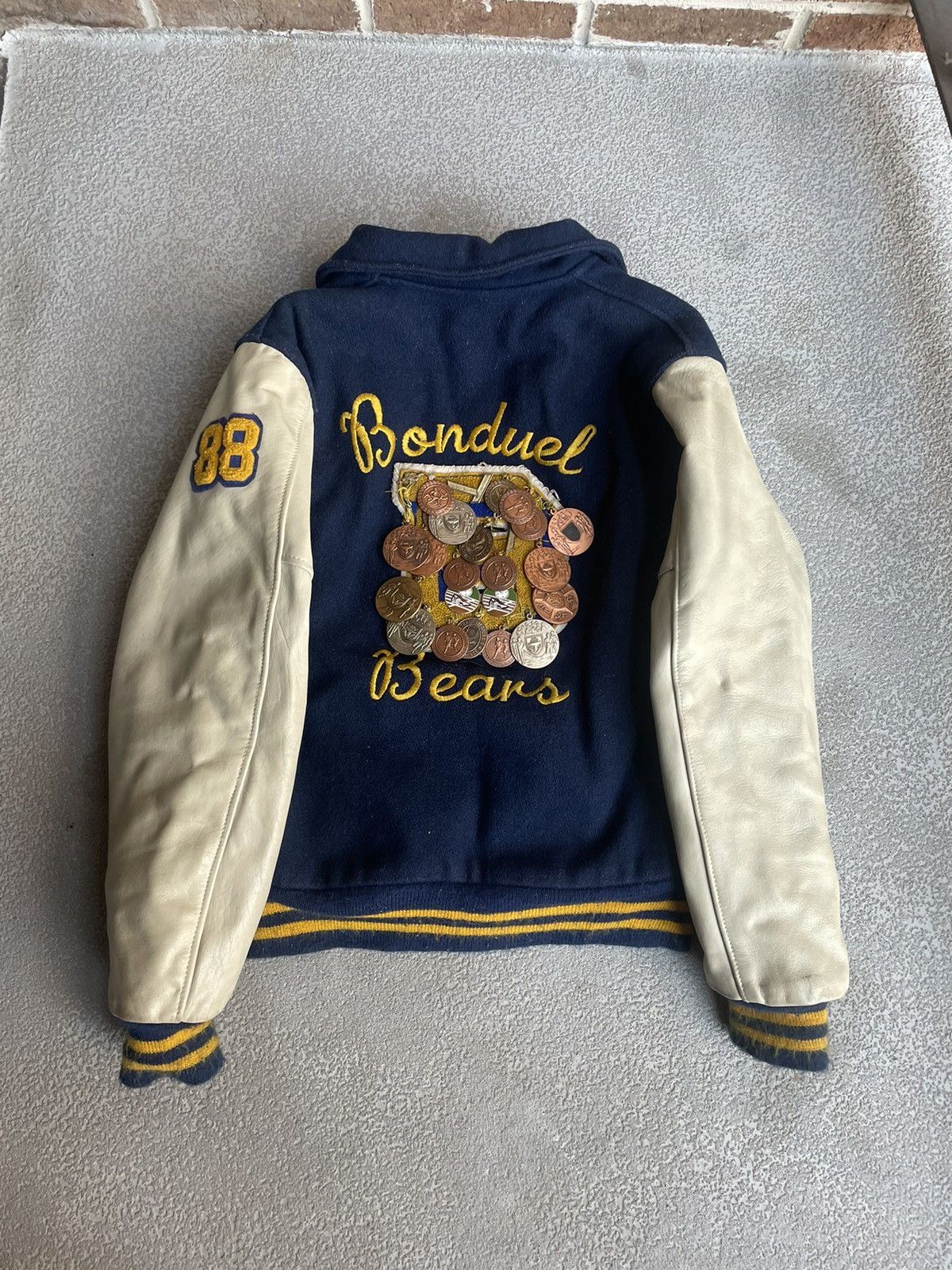 Made In Usa × Varsity Jacket × Vintage Vintage 1980s Varsity Letterman ...