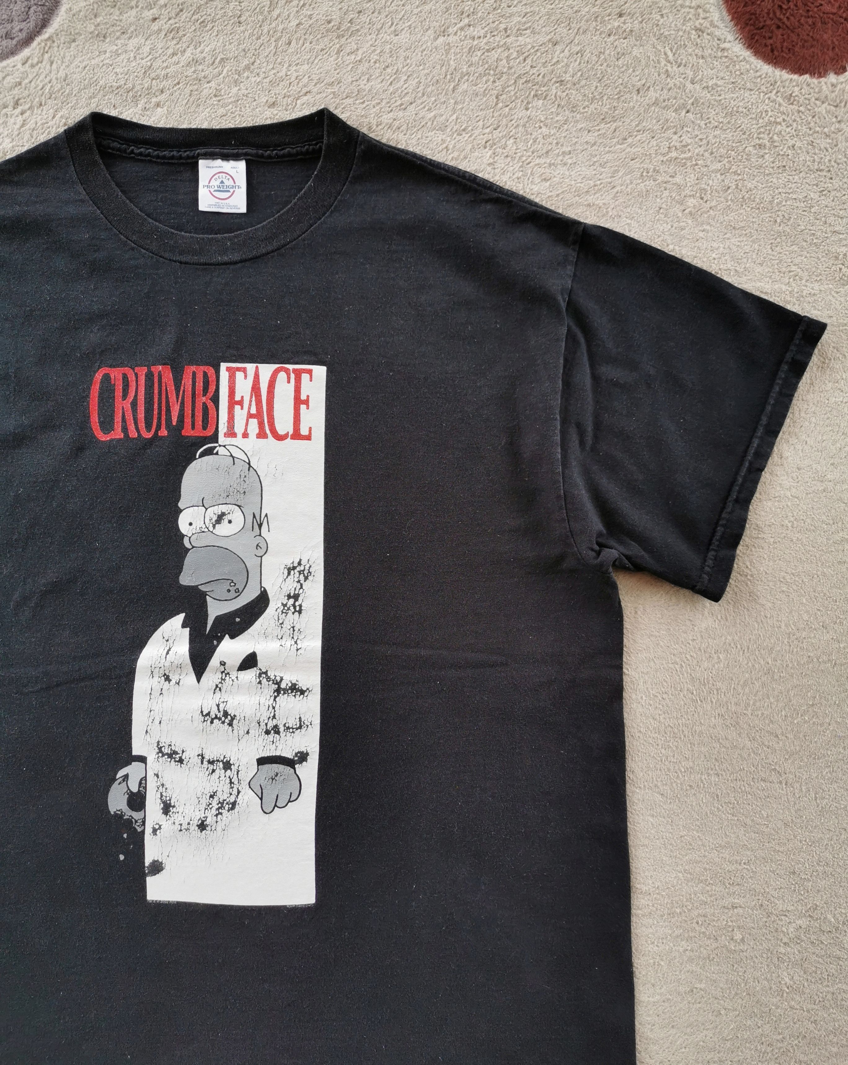Movie × Vintage Vintage The Simpsons Scarface Crumbface Tees | Grailed