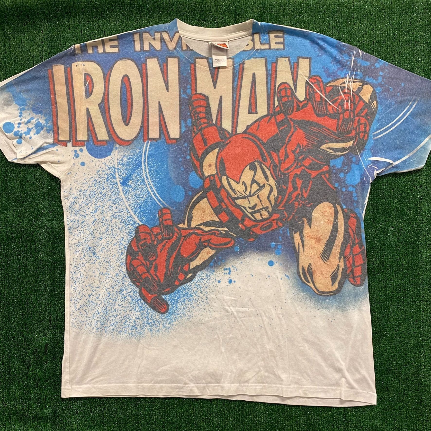 Marvel Comics × Streetwear × Vintage Iron Man Vintage Marvel Comic T ...