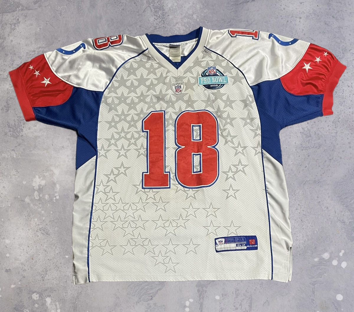 NFL × Very Rare × Vintage Super Rare 2008 Peyton Manning Pro Bowl Jersey (52) | Grailed