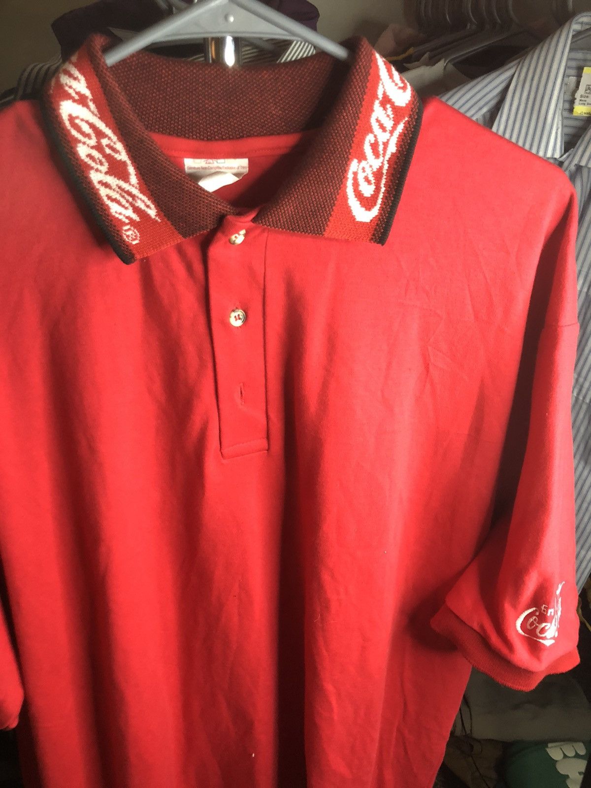 Coca Cola Vintage Coca Cola polo | Grailed