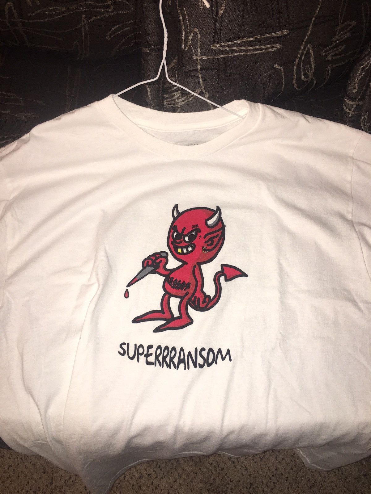 Superrradical Superrradical X Ransom Superrransom Devil Tee | Grailed