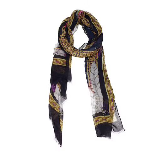 Versace Scarves in Blue & Ice | Grailed