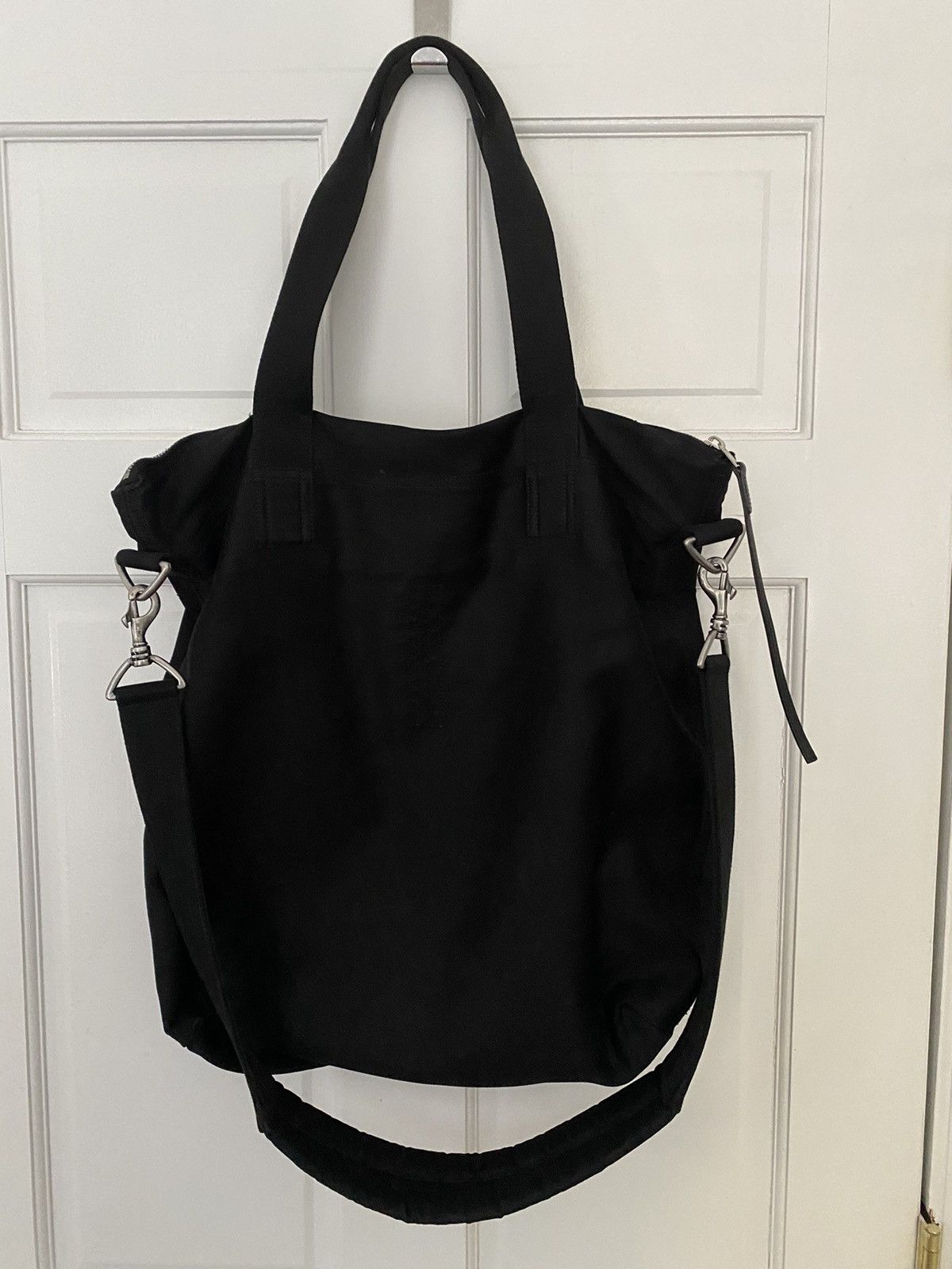 Rick Owens messenger bag with patch (Sam) | Grailed