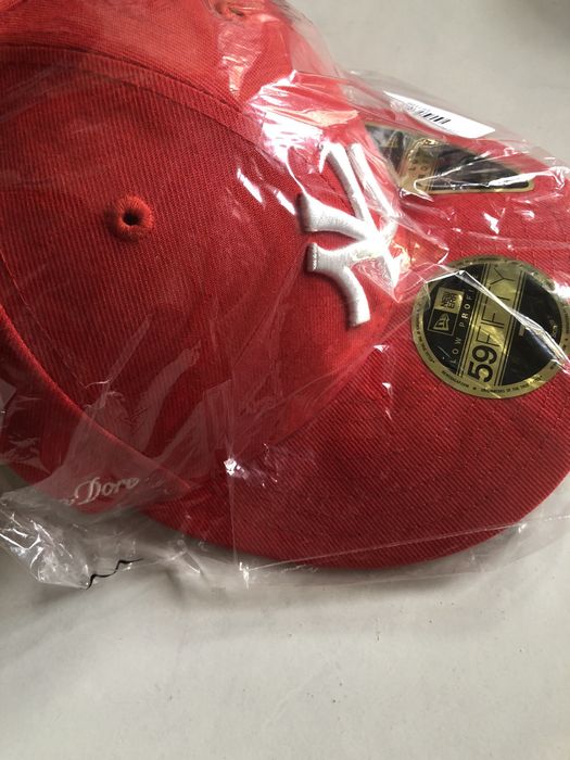 New Era 7 Risky Red ALD Yankees fitted hat low profile ss2020 | Grailed